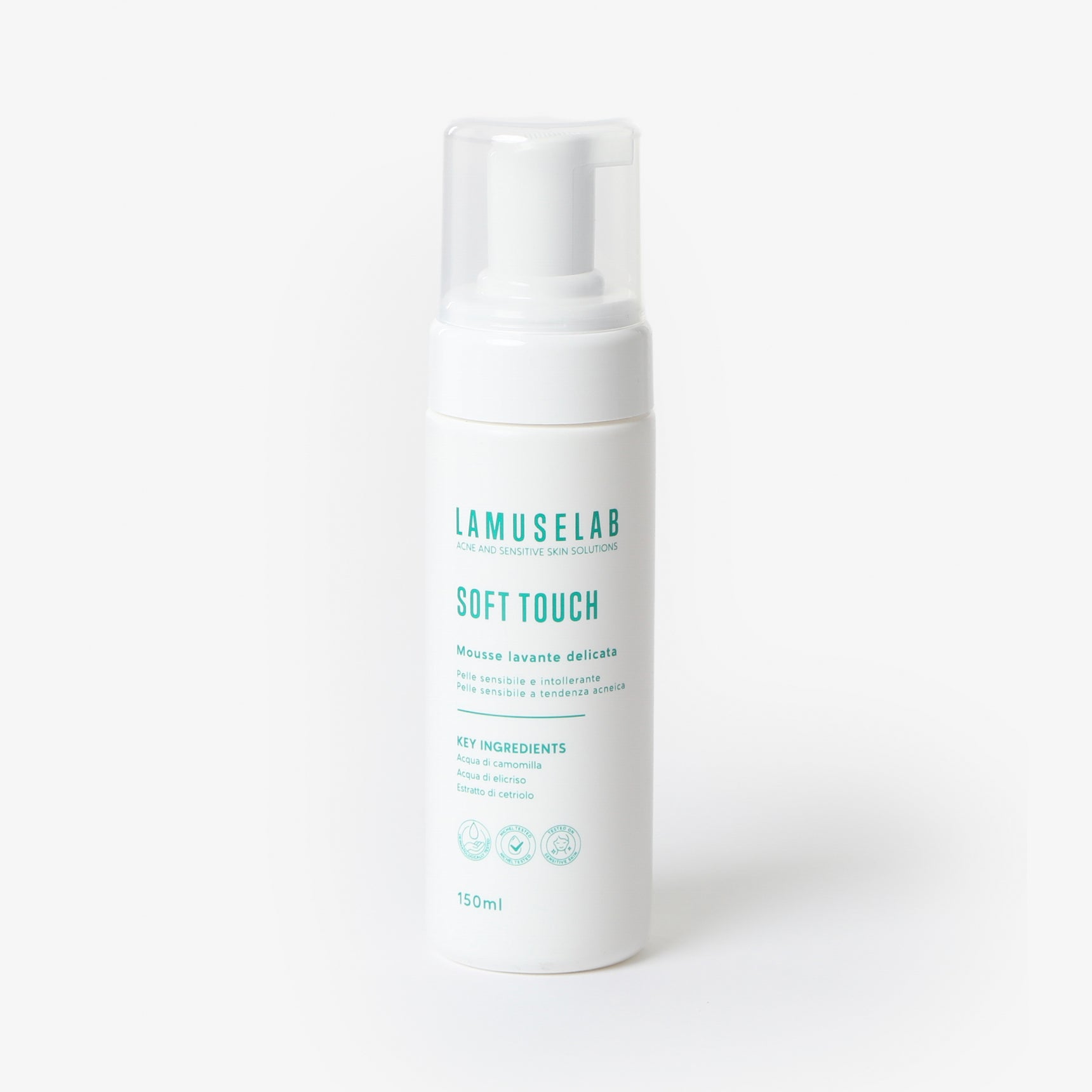 Soft Touch- Mousse Lavante Delicata 150 ml – Lamuselab